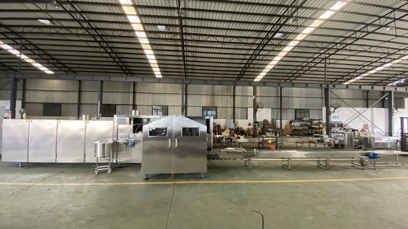 Multifunctional Wafer Cone Production Line / Ice Cream Cone ...