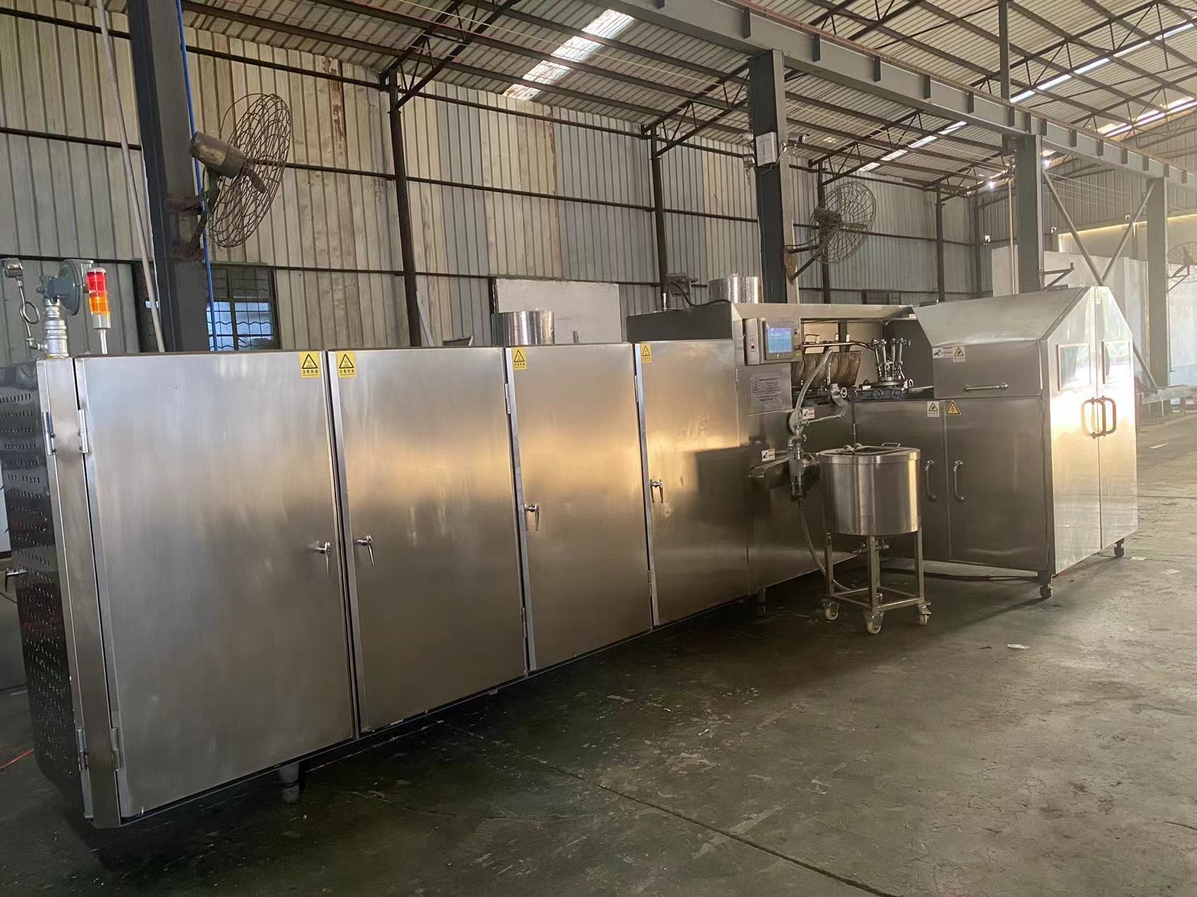 Schneider 2500pcs/h Automatic Ice Cream Cone Machine For Making Raw ... Schneider 2500pcs/h Automatic Ice Cream Cone Machine For Making Raw ...